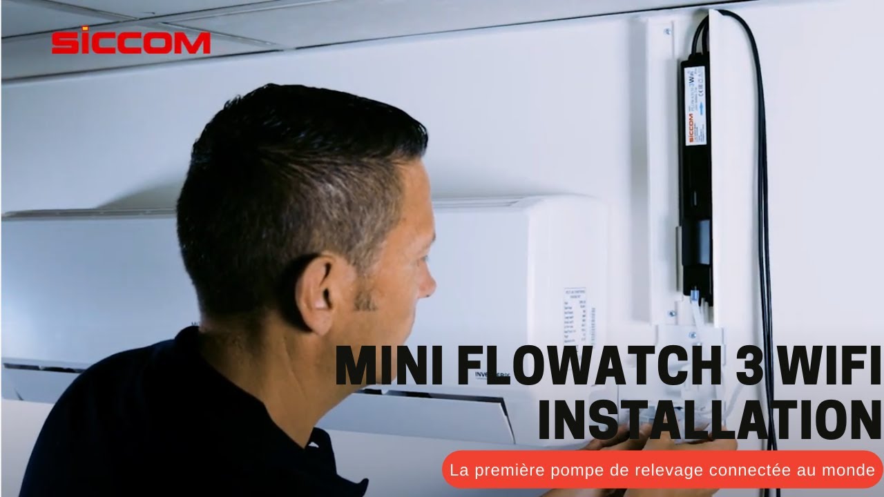 mini FLOWATCH 3 WiFi - Installation | SICCOM - YouTube