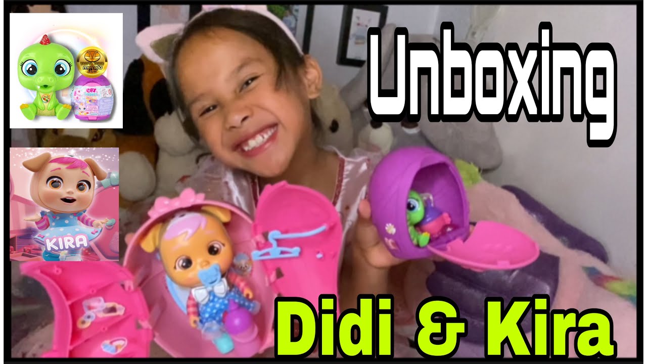 Unboxing Cry Babies Toys 🧸Didi & Kira by Inday Amour - YouTube