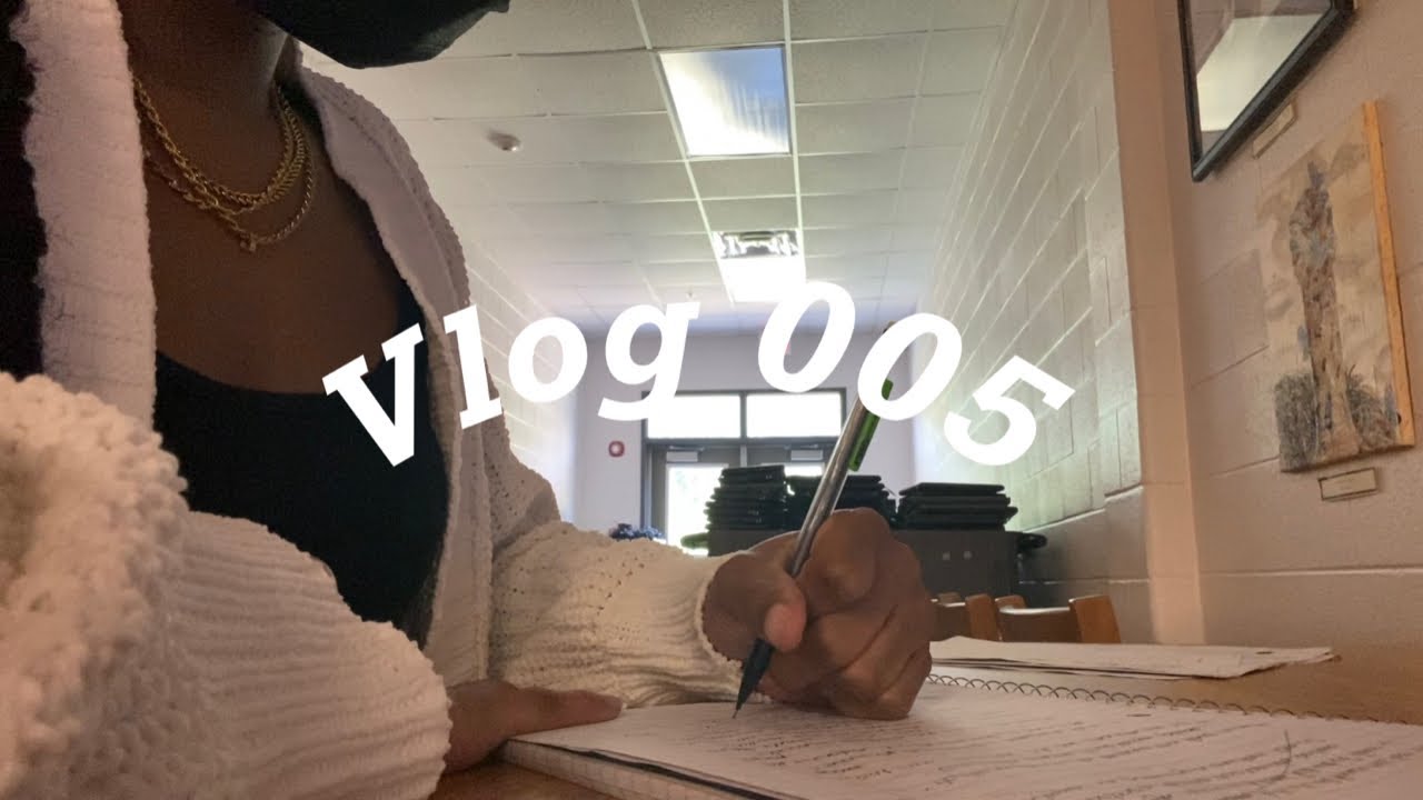 Vlog 005: study vlog | productive days, no sleep, school then work then ...