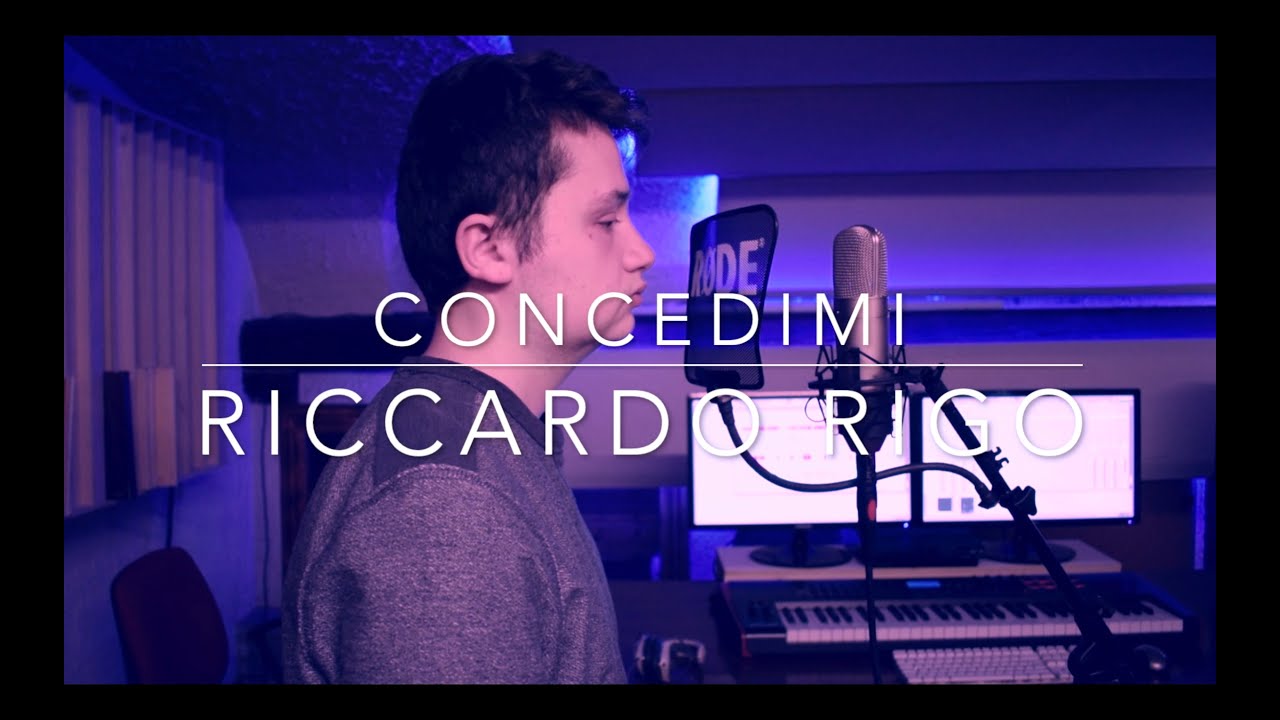 Matteo Romano - CONCEDIMI - (cover by Riccardo Rigo) - YouTube