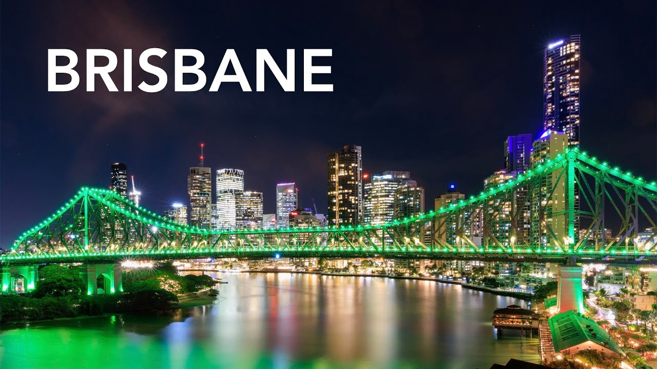 Brisbane City Nightscape - Screensaver - 5 Minutes - Eve of Lyme ...