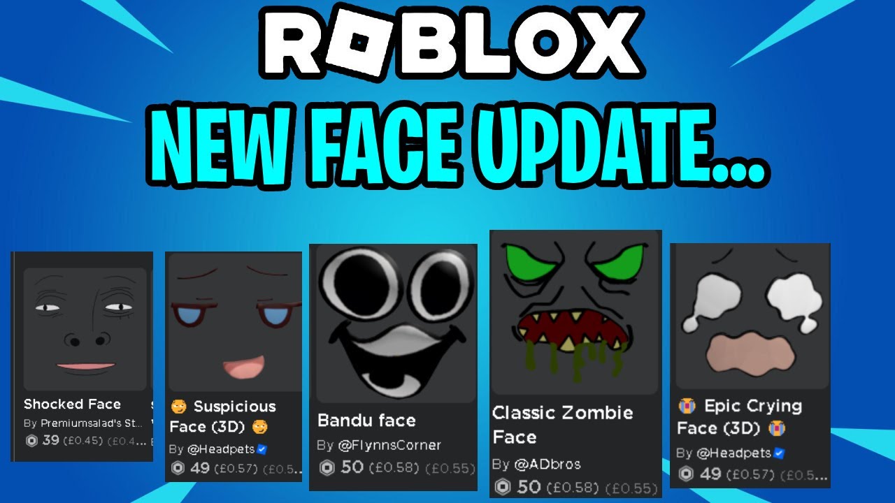 [UPDATE] UGC Creators Can Upload Custom Faces To Roblox!! - YouTube