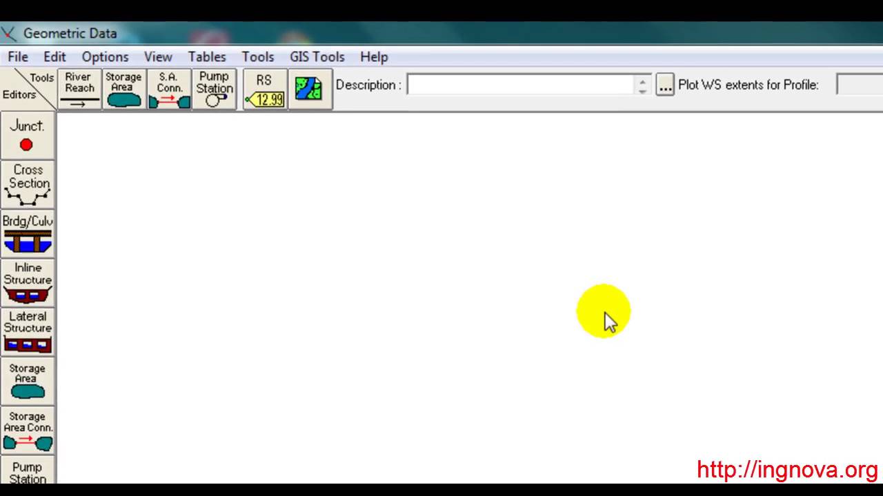 HEC RAS Importing Geometric Data - YouTube