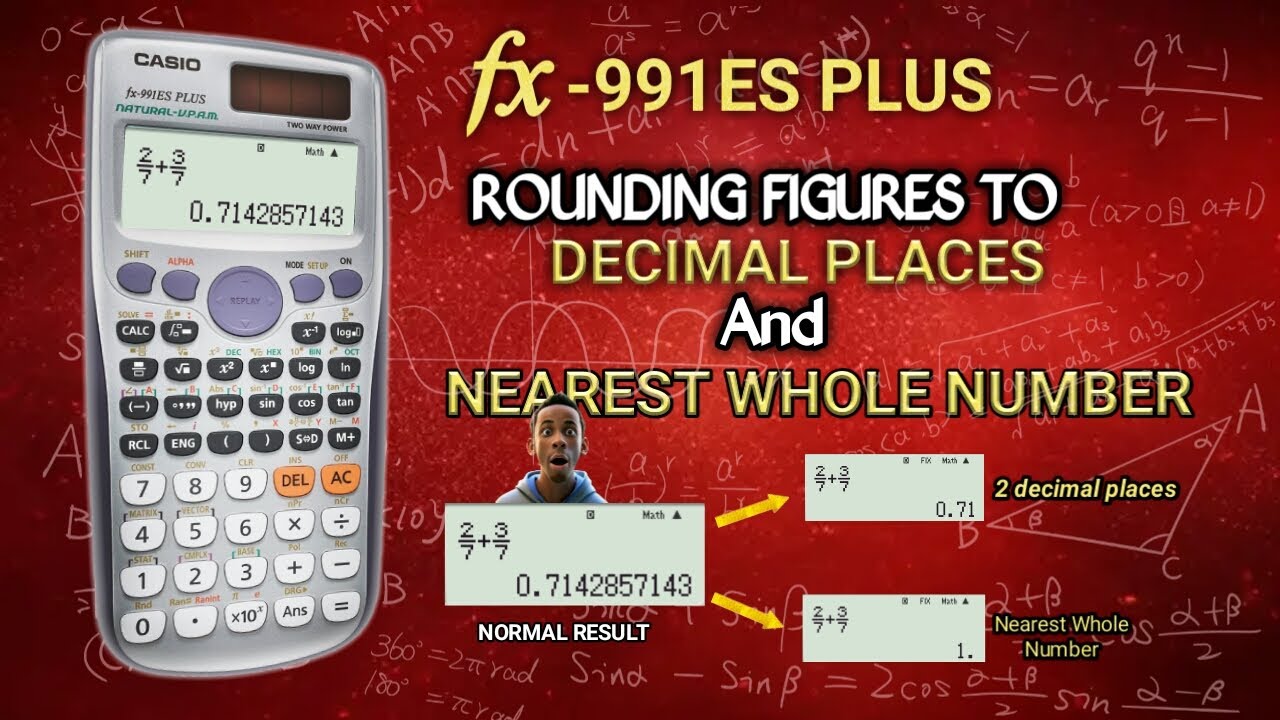 Rounding to Decimal Places and Nearest Whole number | Scientific ...