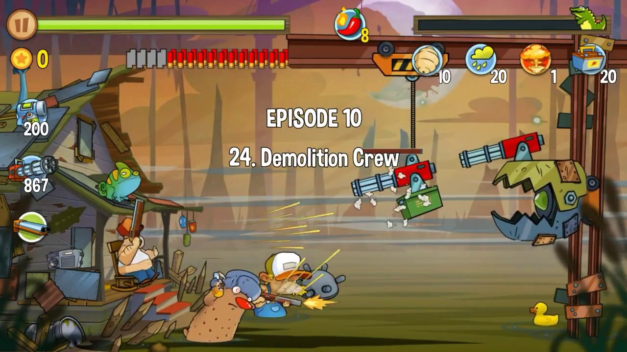 SWAMP ATTACK|EPISODE 10|DEMOLITION CREW BOSS DEFEATED - YouTube