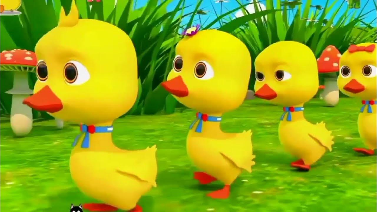 Five Little Ducks | Finger Family Song | Nursery Rhyme | Babies Song ...