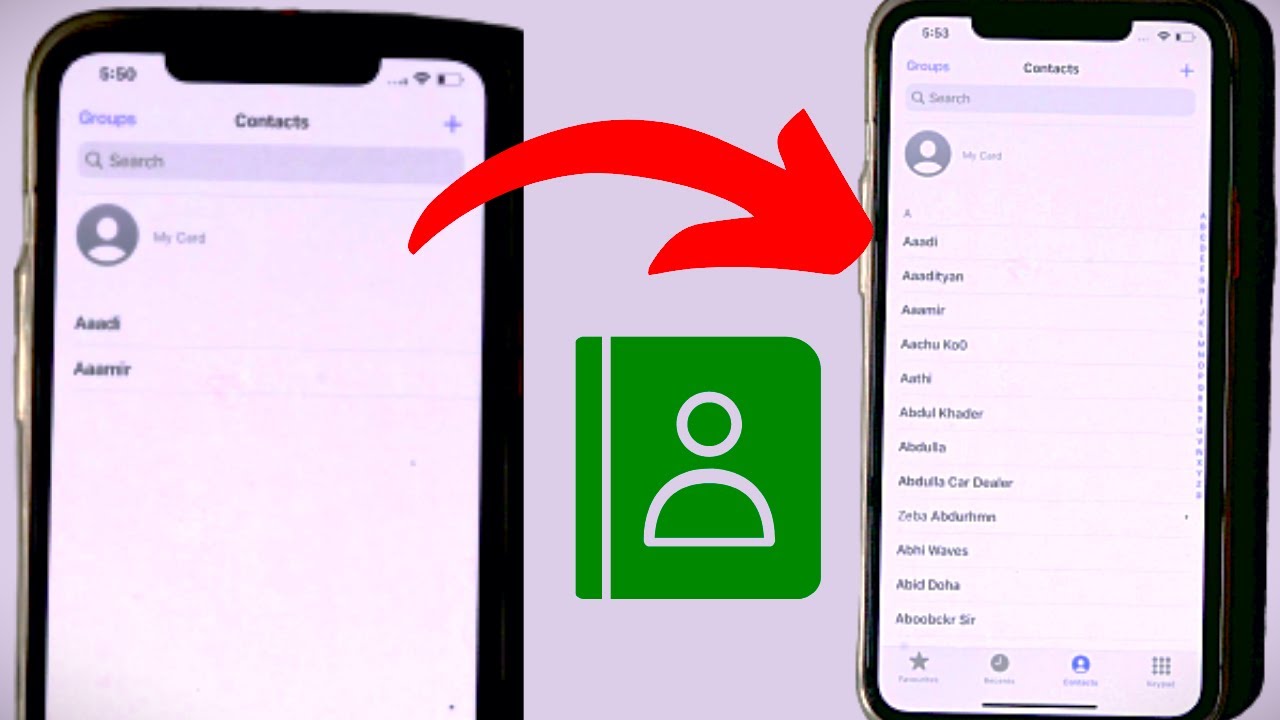 iPhone Contacts Disappeared? Here's How to Fix it! - YouTube