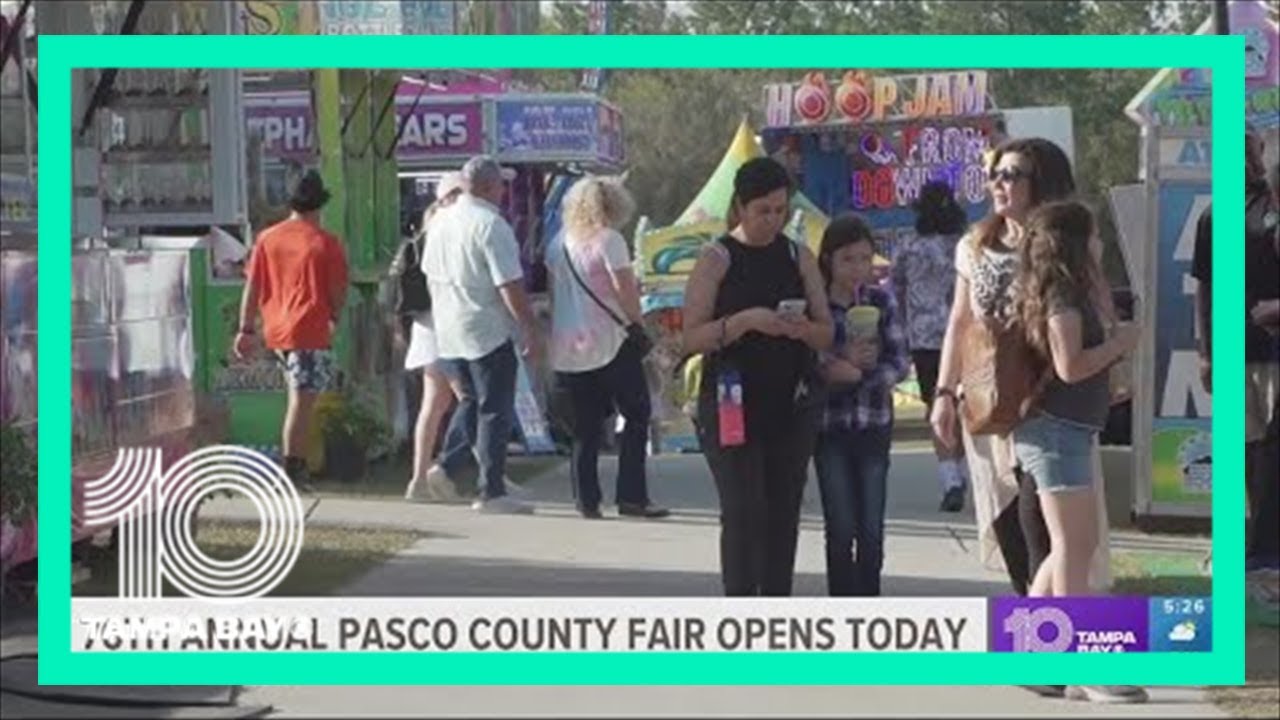 76th annual Pasco County fair opens Monday - YouTube