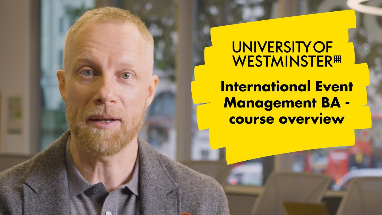 International Event Management BA - Course Overview - YouTube