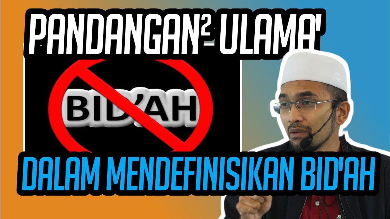 PANDANGAN-PANDANGAN ULAMA DALAM MENDEFINISIKAN BID'AH || DR RORA - YouTube