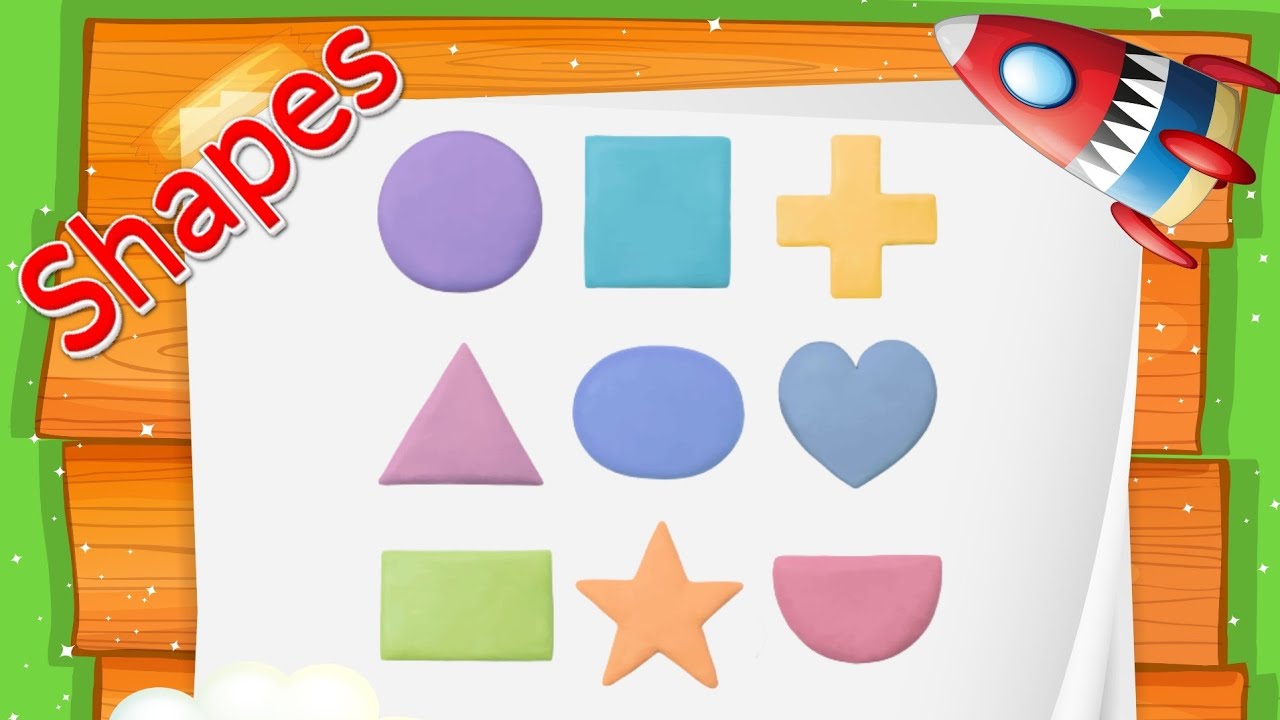Shapes | Names of Shapes | Learning Shapes | Shapes Name | Learn Colors ...