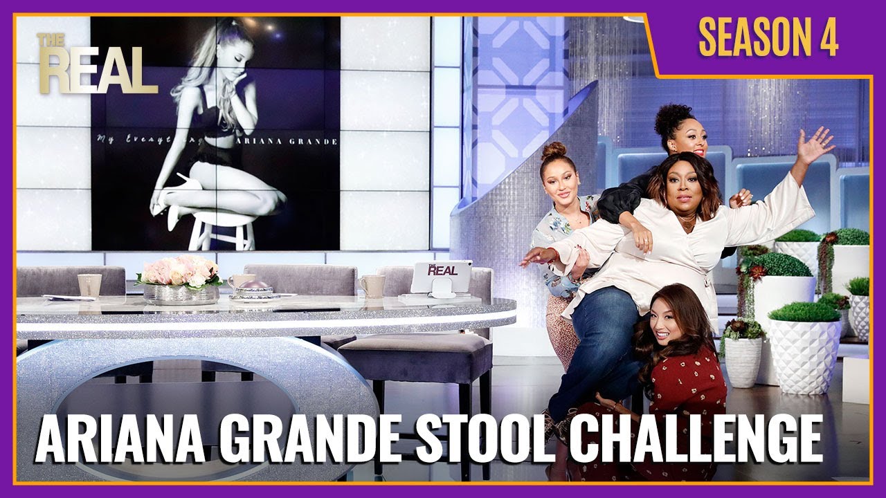 [Full Episode] Ariana Grande Stool Challenge - YouTube