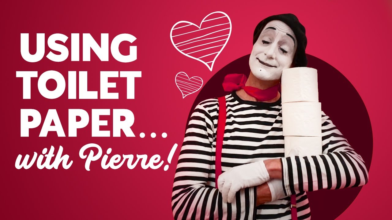 "USING TOILET PAPER. . . WITH PIERRE!" - A Pierre the Mime ShoutOut ...
