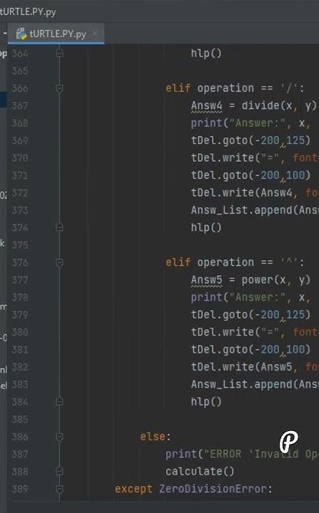 Python Programming Create Calculator In Python Turtle 🐢🐢🐢 Shorts Youtube
