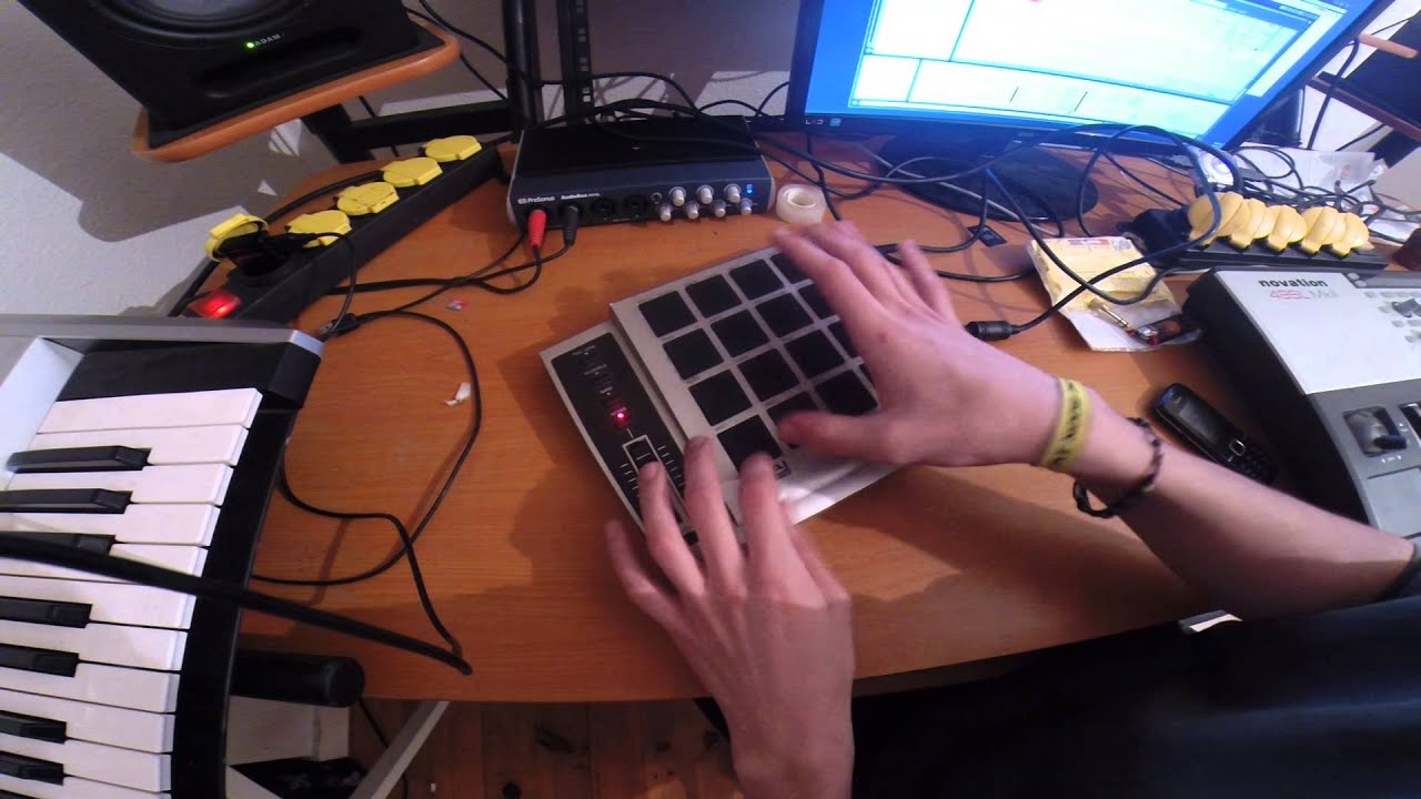 Lanimal - Akai MPD16 (Arabic Métal) - YouTube