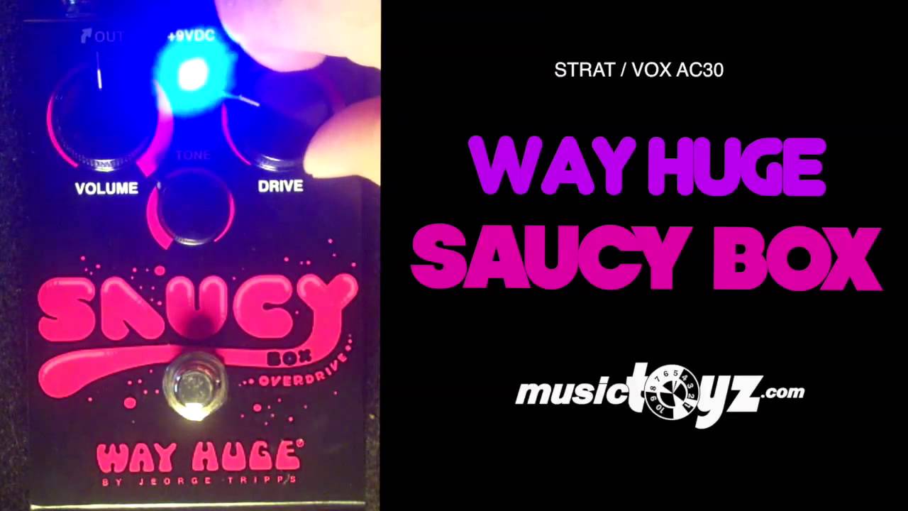 Way Huge Saucy Box Overdrive - YouTube