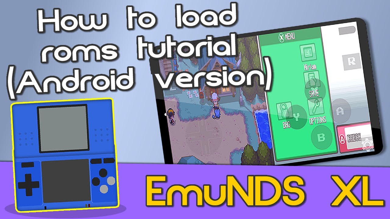 How to load roms in EmuNDS XL (Android) #android #emulator #nds - YouTube