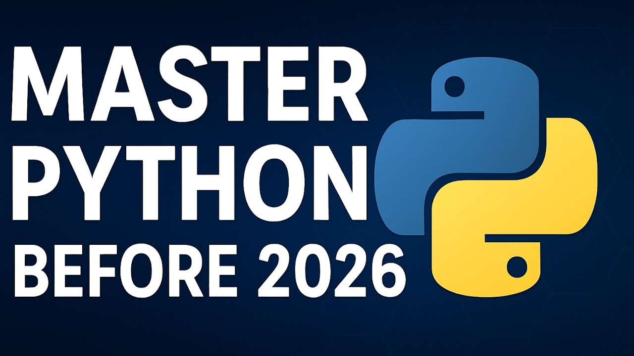 Master Python Before 2026: Full Roadmap & Tools - YouTube