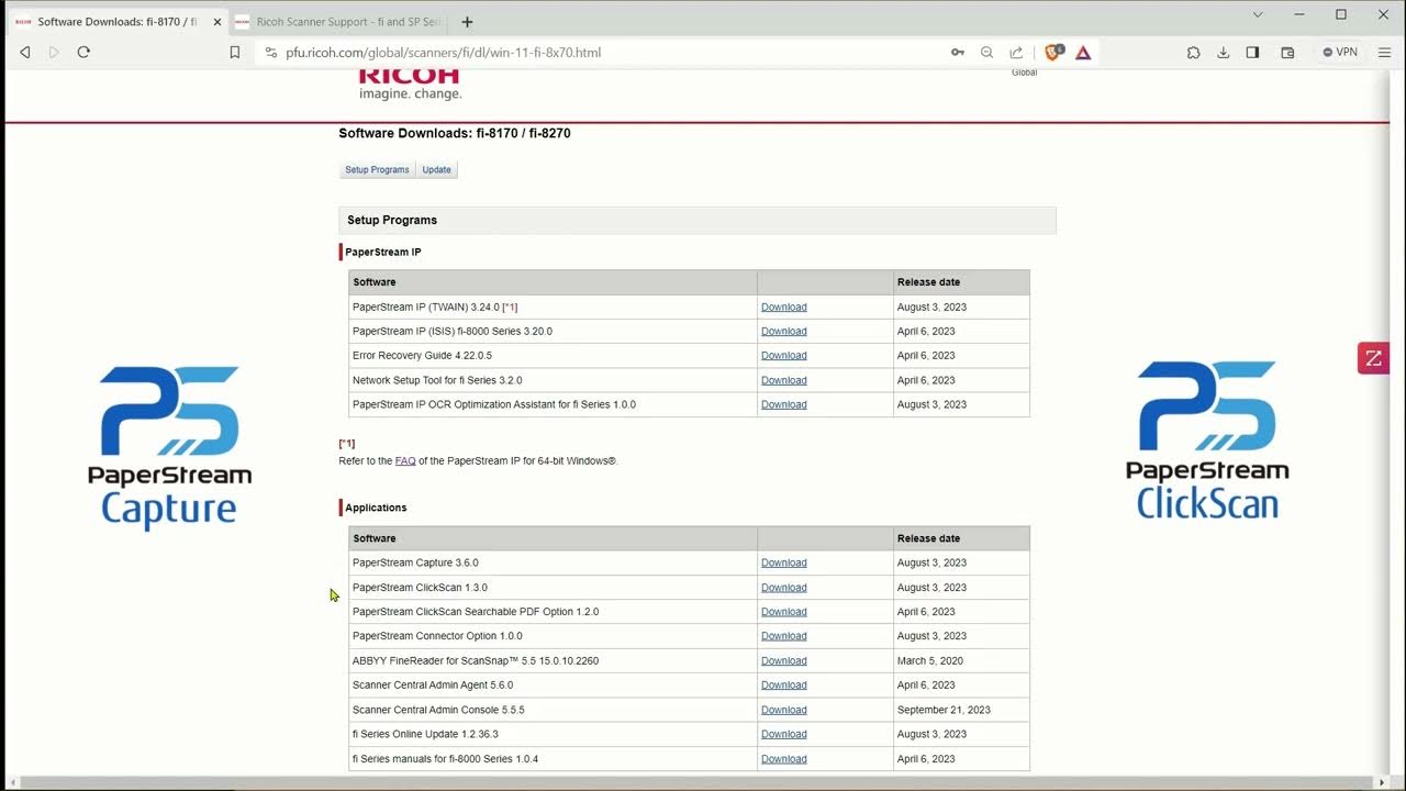 What Software to Install with your Ricoh Scanner - YouTube