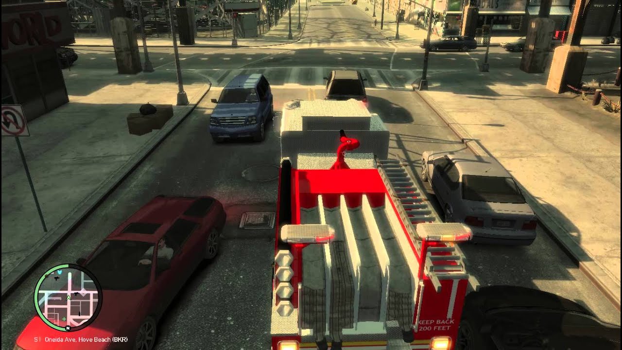 GTA IV Engine 69 & Truck 21 responding to a AFA - YouTube