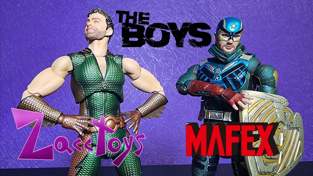 Medicom MAFEX Amazon Prime Series The Boys: The Deep and Solider Boy ...