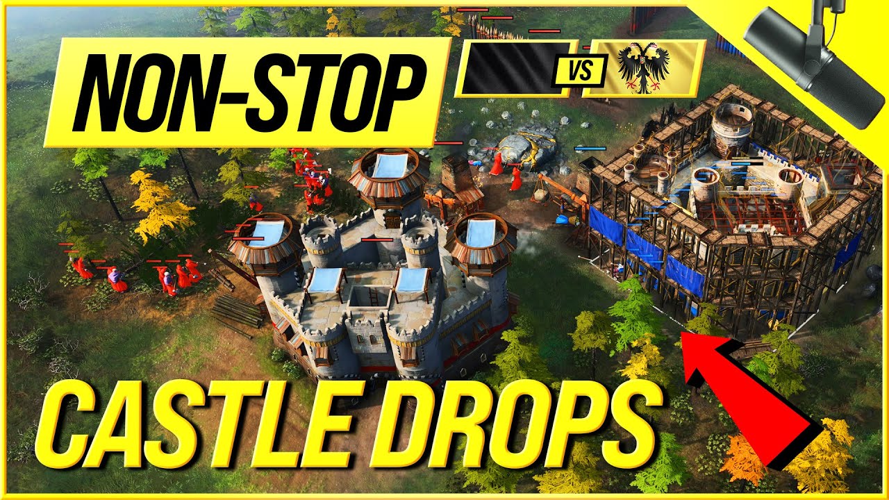 INSANE Castle Fights EVERYWHERE - YouTube