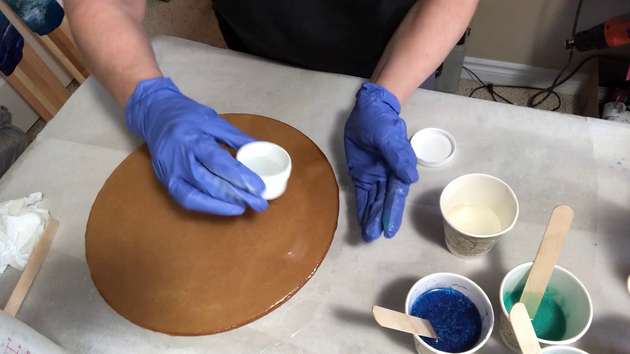 Resin Pigment Canada- testing resins for clarity and bubbles - YouTube