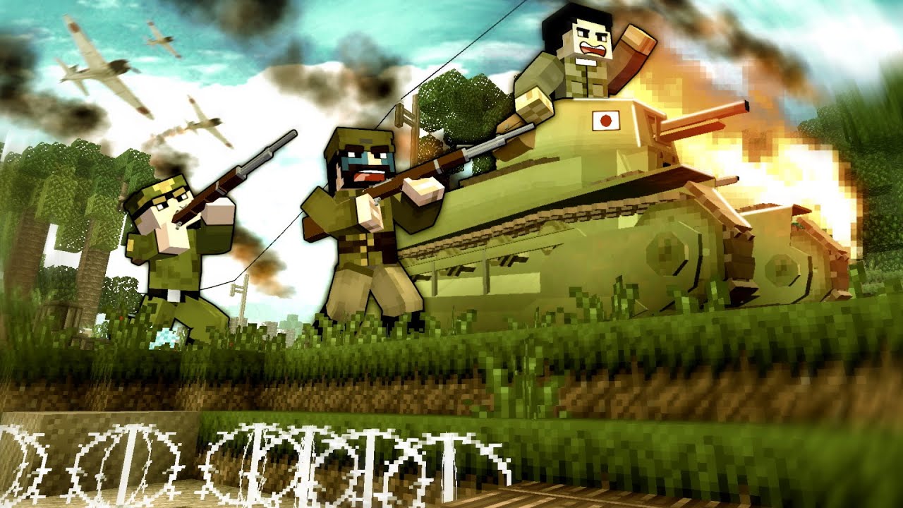 DAWN CAMP RAID! - Minecraft WW2 (Heroes & Generals) - S6E9 - YouTube