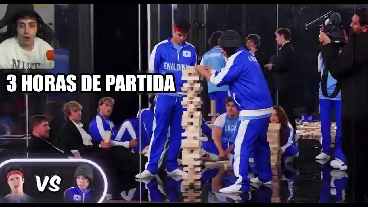 🤯 Carrera queda FLIPANDO de Quackity jugando jenga: "QUE H∂P" "TODO ...