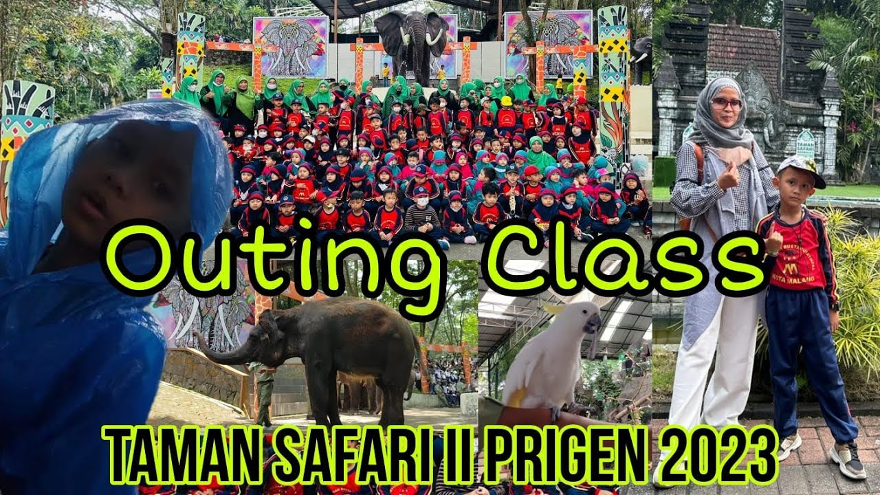 Outing Class Taman Safari II Prigen Pasuruan 2023 @wyndatitor - YouTube