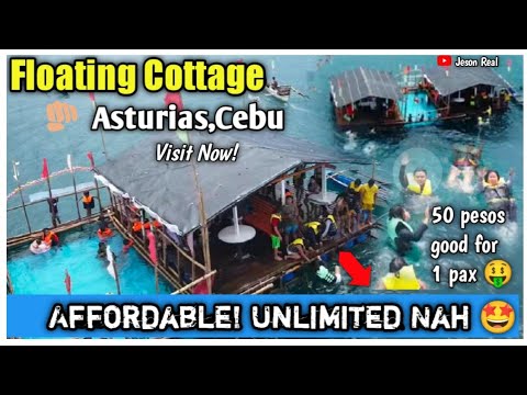 Floating Cottage Talisay Beach Looc Sur Asturias Cebu #JesonReal - YouTube