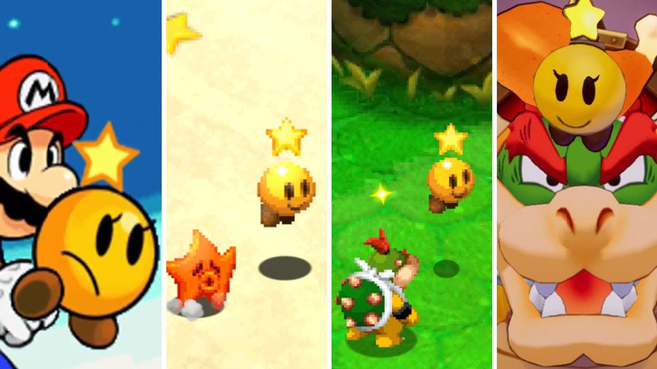 Evolution of Starlow in Mario & Luigi Games (2009 - 2024) 4K - YouTube