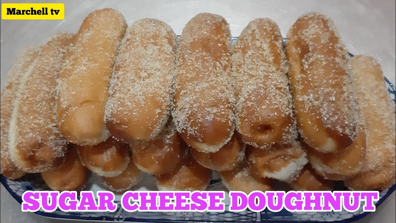 NO EGG,SUGAR CHEESE DONUT RECIPE😊PAANO GUMAWA NG CHEESE DONUT?BITSO ...