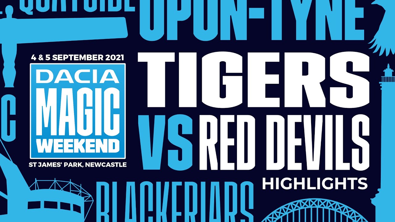 Highlights | Castleford Tigers v Salford Red Devils, Dacia Magic ...
