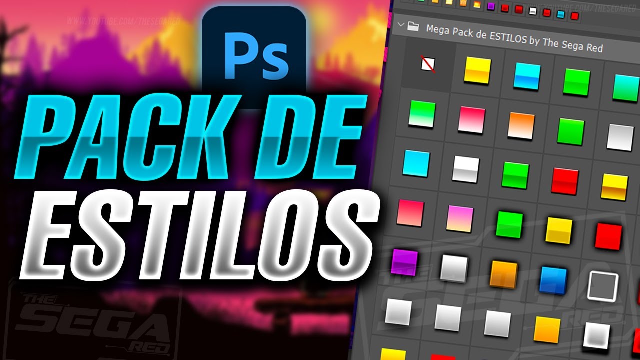 MEGA PACK de ESTILOS para PHOTOSHOP (GRATIS) | [MEGA/MEDIAFIRE] - YouTube