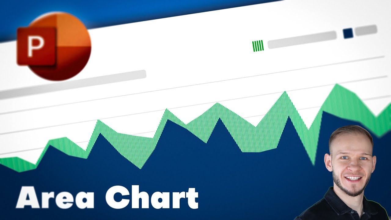 PowerPoint Area Chart - Showcasing Projective Data & Designing the ...