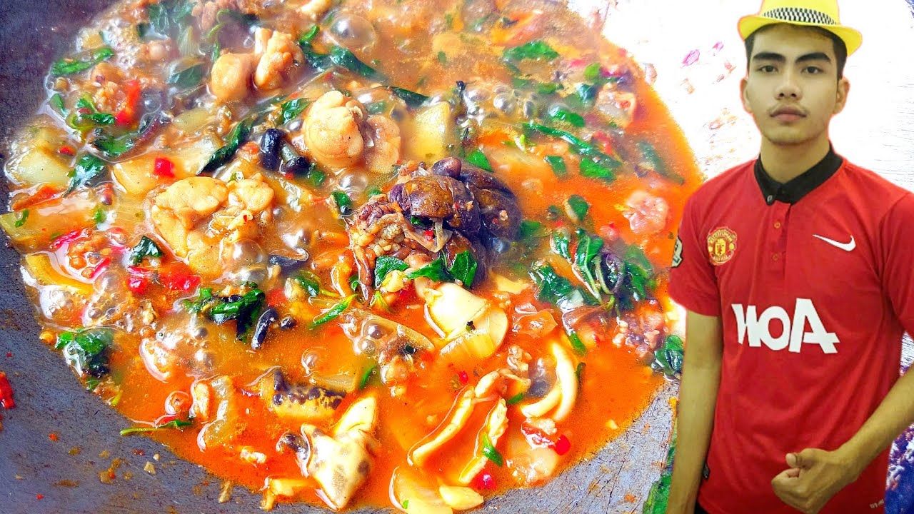 Spicy Frog Stir Fry | ผัดเผ็ดกบนา😋🥰👌🌺🌿 - YouTube