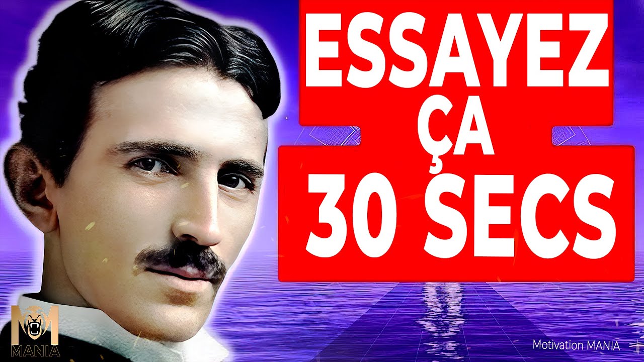 Essayez Le Code Divin 369 De Nikola Tesla Pendant 30 Secondes et ...