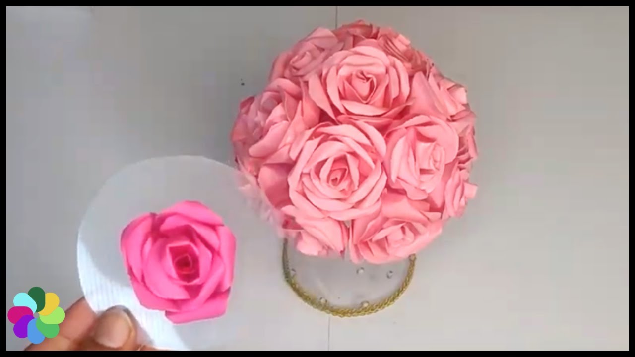 Cute Paper Flower, Decorating dining table, Coffee Table Centrepiece ...