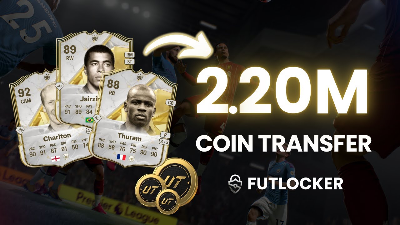 EAFC 25 FUT Coin Transfer: How to transfer 2,200,000 coins? - YouTube