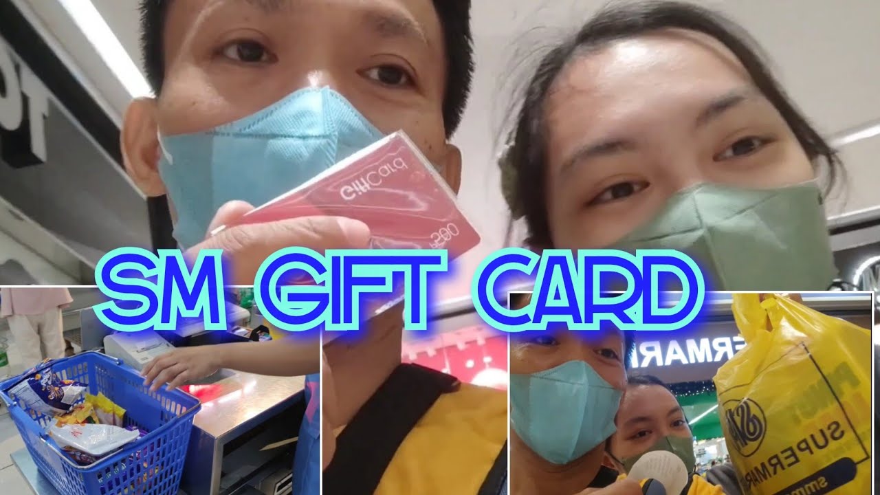 SM Gift Card #youtubeviralvideo #groceryshopping #giftcard #bingdagz ...