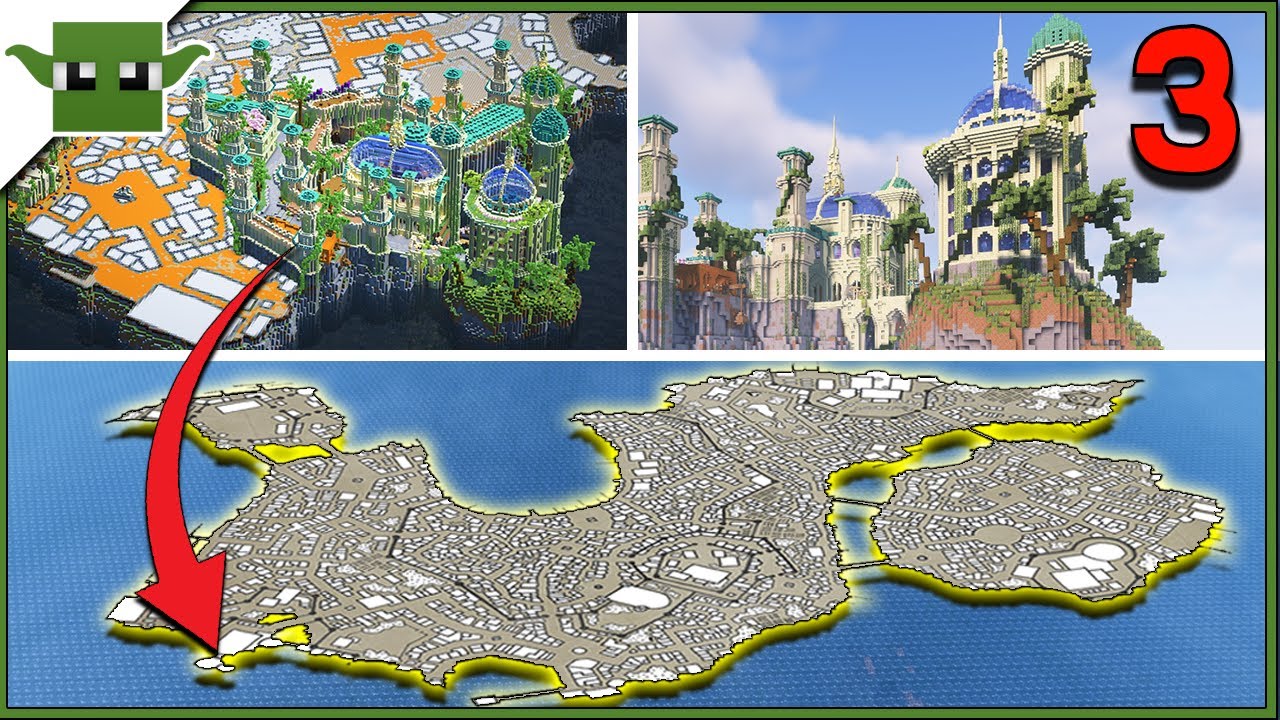 Kadjar City - The Expansion (A Minecraft City) - E3 Monastery - YouTube