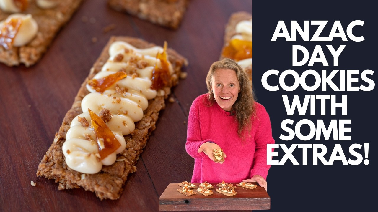 Learn to Cook | Best Ever Anzac Biscuits With a Modern Twist | Oatmeal ...