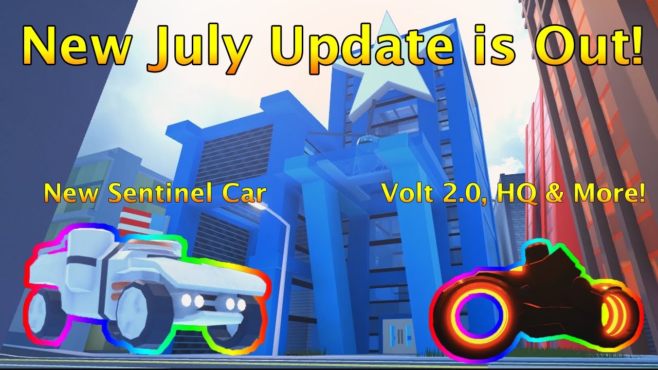 [Full Guide] New Update! New Sentinel Car, Volt 2.0 Revamp Speed Test ...