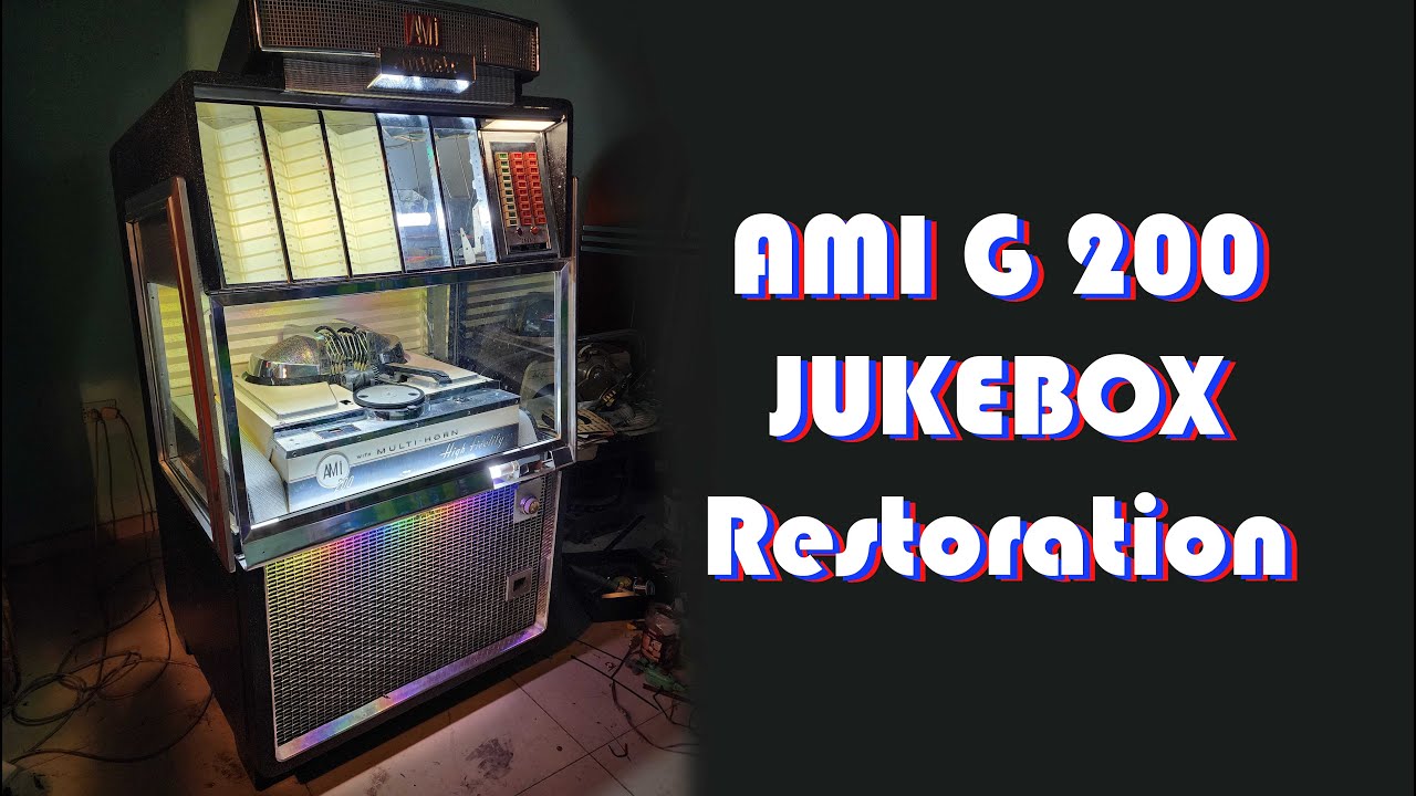 AMI G 200 Jukebox Restoration /Restauracion completa - YouTube