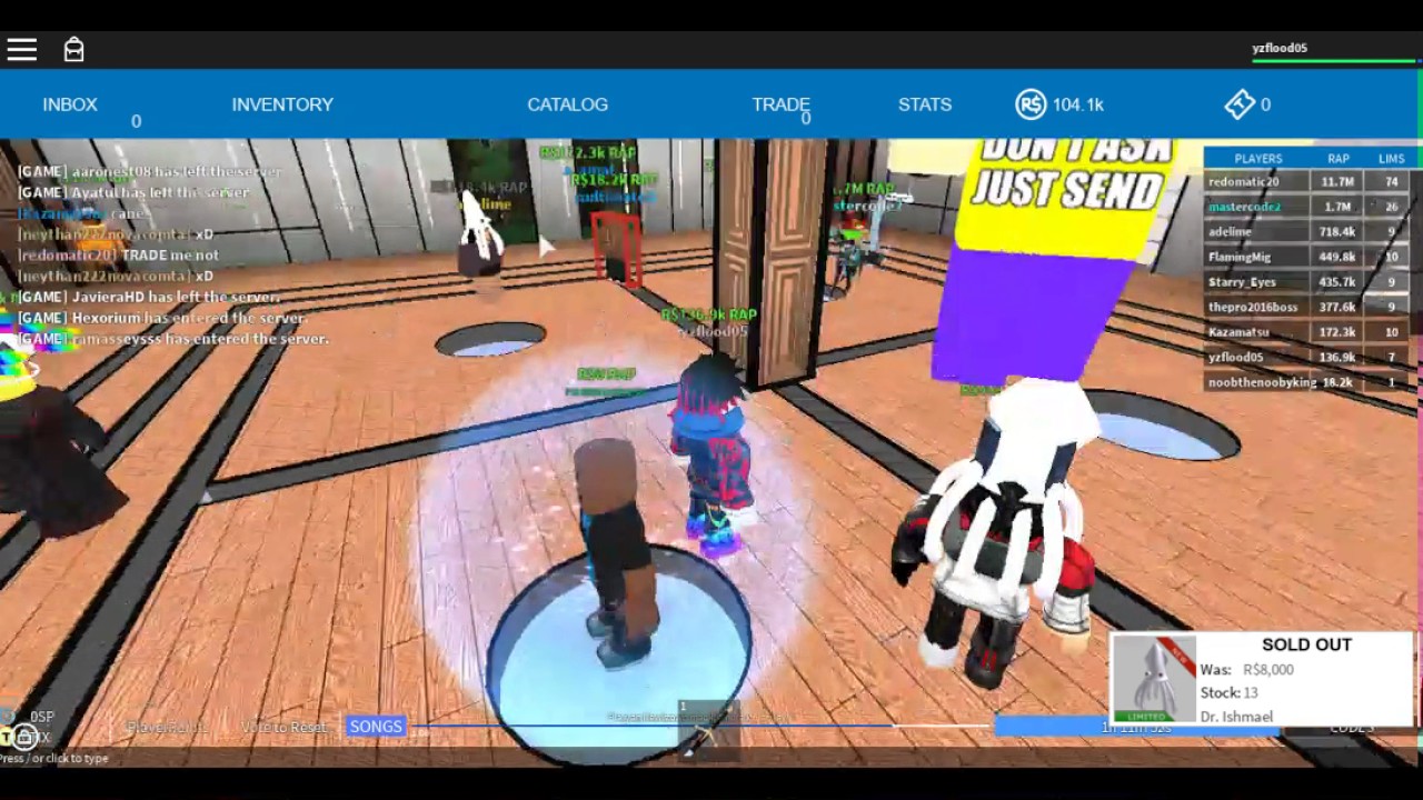 Playing LIMITED UNIVERSE ??? all the robux raining - YouTube