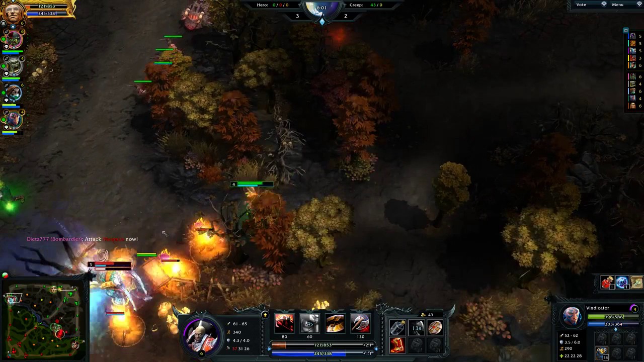 Heroes of Newerth gameplay Jungling - YouTube