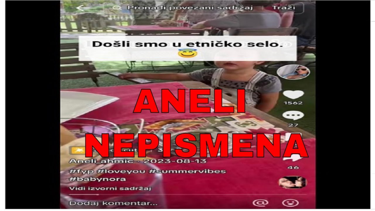 ANELI AHMIC ŠKOLA, PORAŽAVAJUĆA ISTINA O OBRAZOVANJU! zadruga uzivo ...