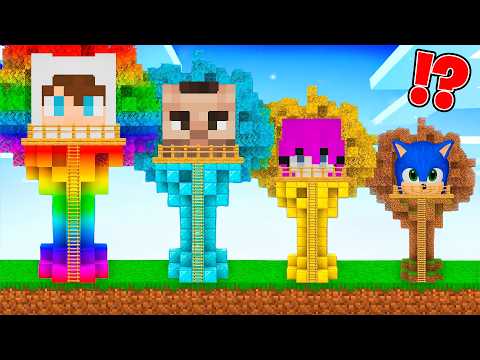 ZENGİN ENES VS FAKİR BEBEK SONİC AĞAÇ EV SAVAŞI 😱 Minecraft