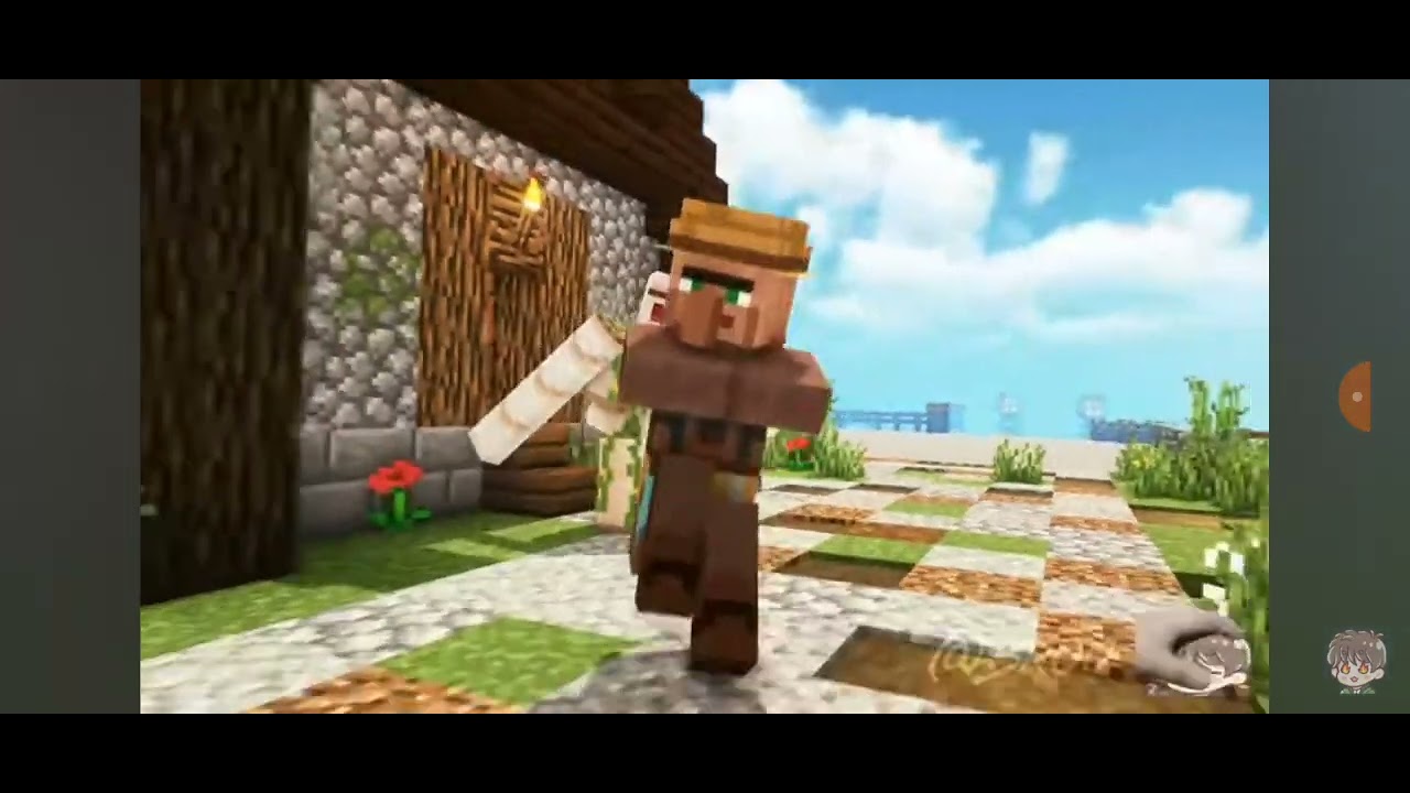 villager slick back - YouTube